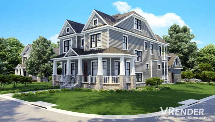 Realistic 3D Rendering – Step by Step Process